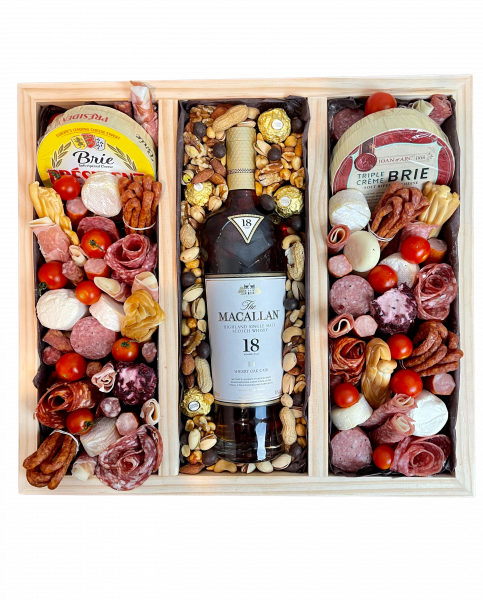 Meat and Cheese Gift Box - Ideal Gift Baskets for Men